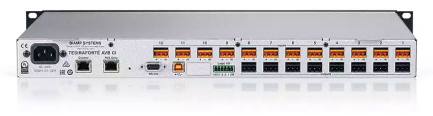 Biamp TesiraFORTE AVB CI купить по лучшей цене | Хай-Тек Медиа
