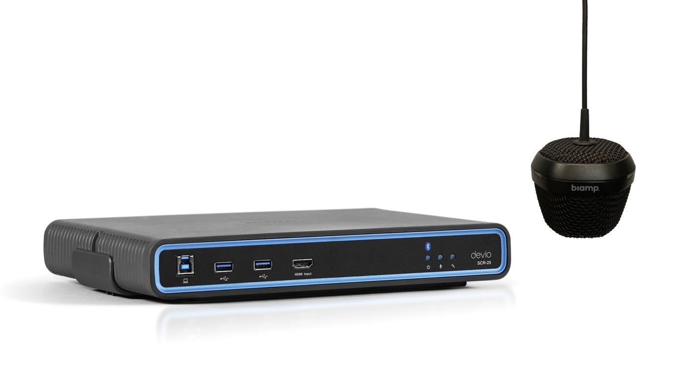 Biamp Devio SCR-25C Black купить по лучшей цене | Хай-Тек Медиа