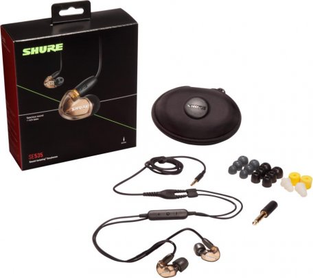 Shure SE535-V+UNI-EFS Внутриканальные наушники, купить по лучшей цене ...