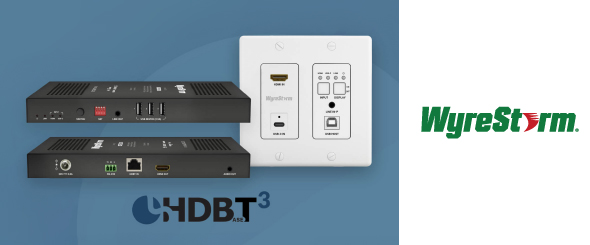 Новый уровень распределения 4K AV: три комплекта HDBaseT 3.0 от WyreStorm