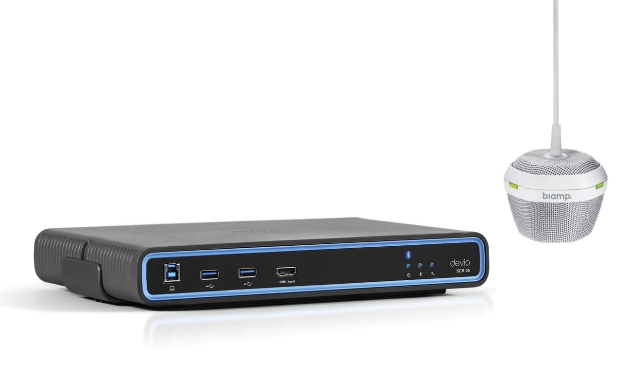 Biamp Devio SCR-25C White купить по лучшей цене | Хай-Тек Медиа