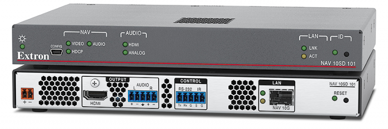 Extron NAV 10SD 101 скалирующий декодер Pro AV over IP многомодовый ...