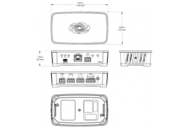Crestron RMC3 Комнатный медиаконтроллер 3-Series | Хай-Тек Медиа