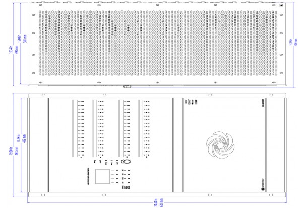Crestron DM-MD32X32 Коммутатор DigitalMedia™ 32x32 | Хай-Тек Медиа