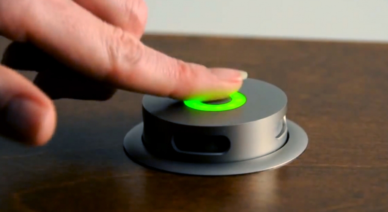 Купить Clockaudio CRM 202SN-RF RGB выдвижной микрофон цвет никелевый по ...