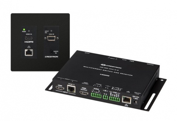 Crestron HD-MD-300-C-E Масштабирующий автоматический коммутатор HD и ...