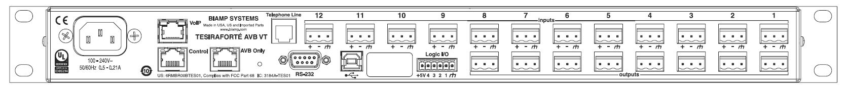 Biamp TesiraFORTE AVB VT купить по лучшей цене | Хай-Тек Медиа
