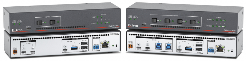 Купить Extron SW2 USB Pro non-LAN / 4 коммутатор usb на четыре входа по ...