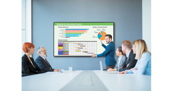 Дисплей Sharp PN-HW751 Ultra HD 4K 75 дюйма LED купить| Хай-Тек Медиа