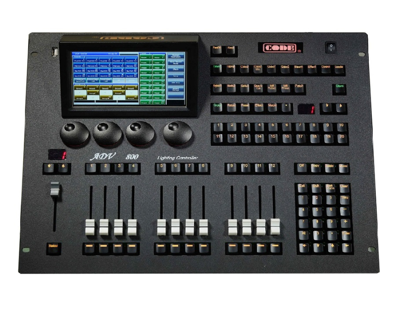Code ADV 800 (512 CH) пульт управления светом купить по лучшей цене | Хай-Тек Медиа