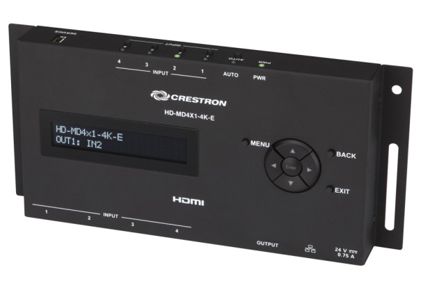 Crestron HD-DA2-4K-E HDMI® 4K усилитель с разветвителем 1-в-2 | Хай-Тек ...