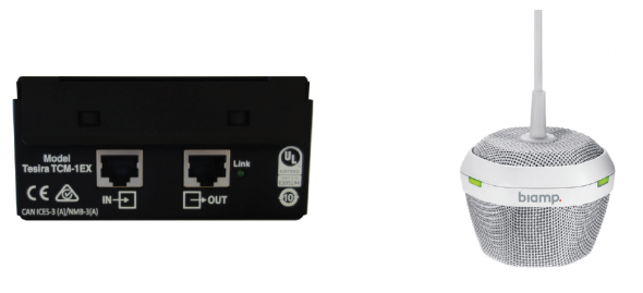 Biamp ParlÉ TCM-1EX White купить по лучшей цене | Хай-Тек Медиа