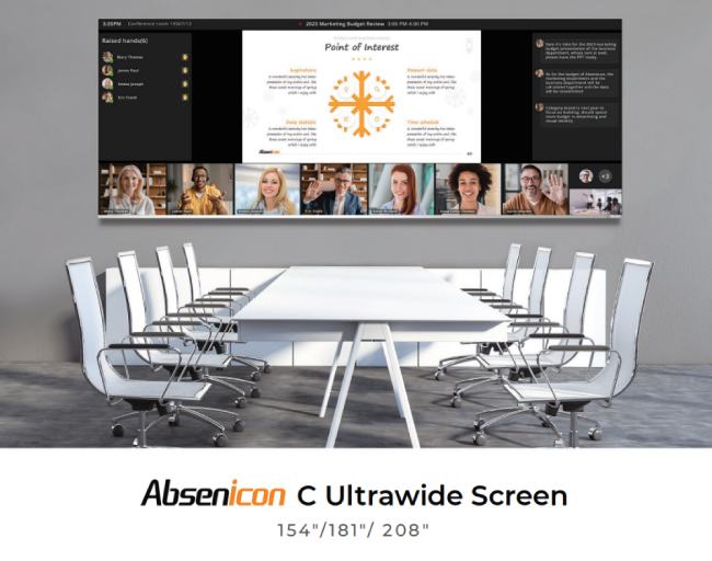 Absen представляет экраны будущего Absenicon C Ultrawide