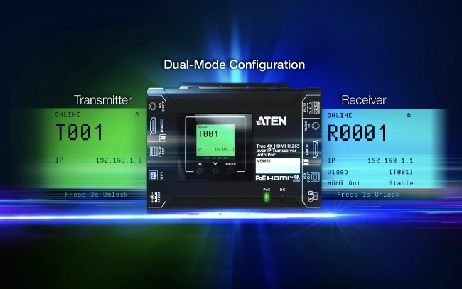 Приемопередатчик ATEN VE8662 выводит коммутацию на новый уровень